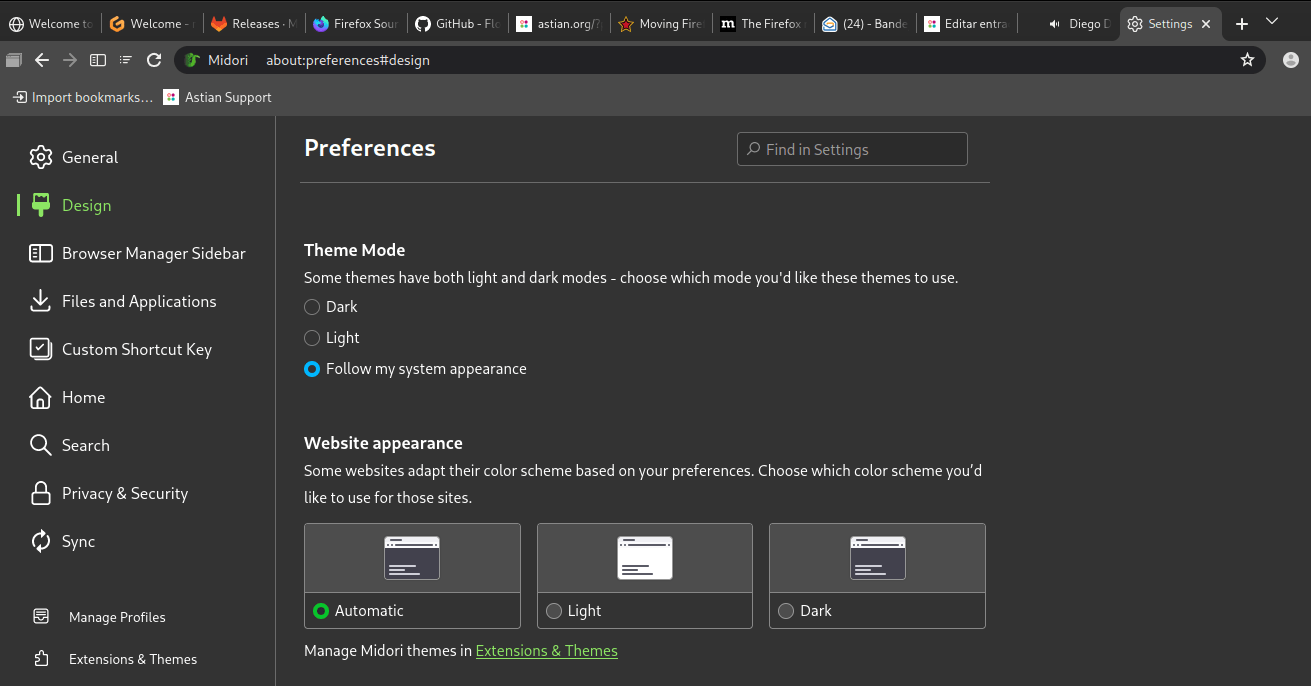 Astian, Inc - Incredible Features of Midori Browser Part 1