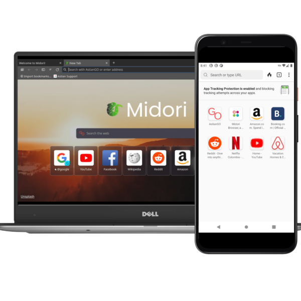 Navegador Midori para escritorio - Astian, Inc