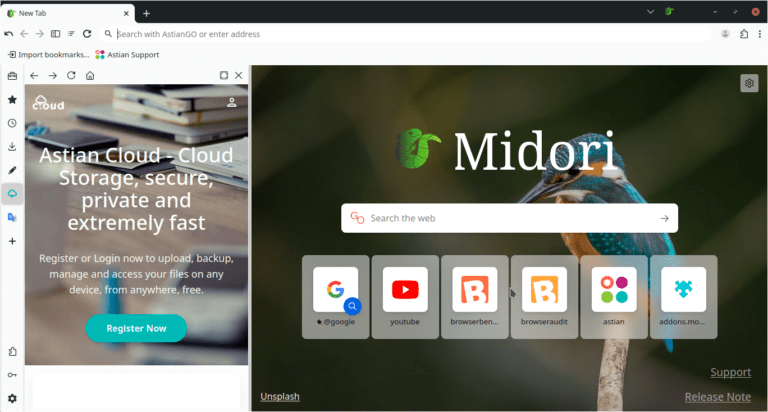 Astian, Inc - Explore Midori 11.0: Faster and Lighter than Ever!